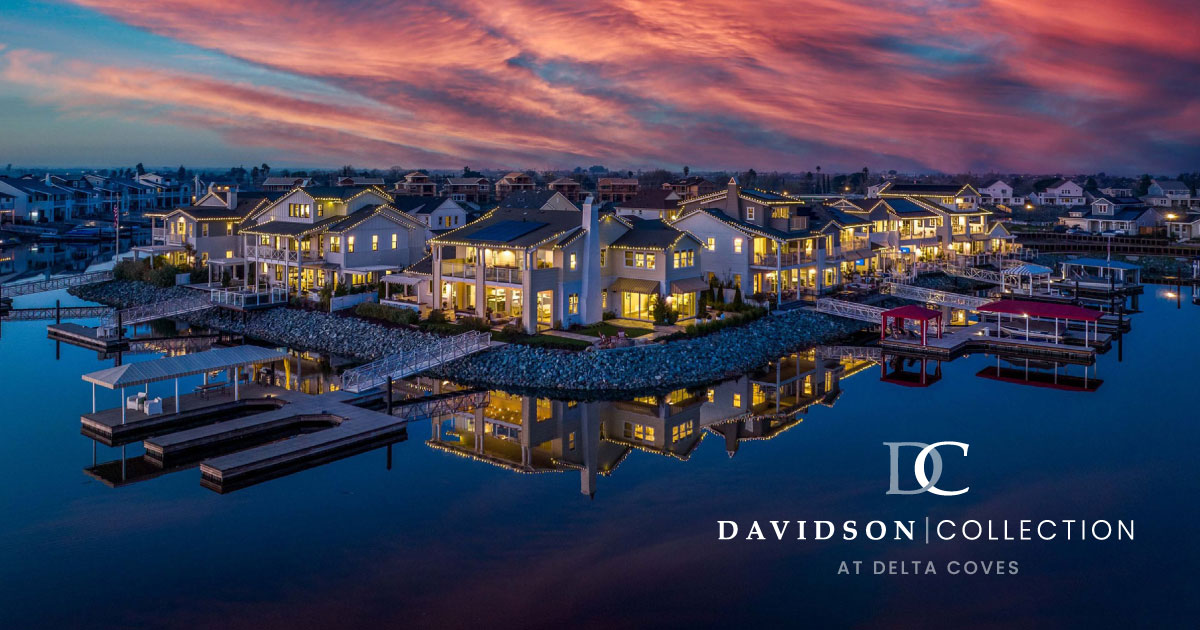 Delta Coves Waterfront New Homes | Davidson Collection